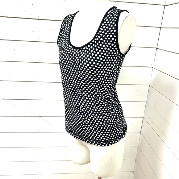 Christine Alexander | Tops | Christine Alexander Tank Top Black White ...